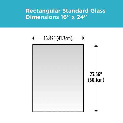 Delta Rectangle Wall Mirror & Reviews | Wayfair